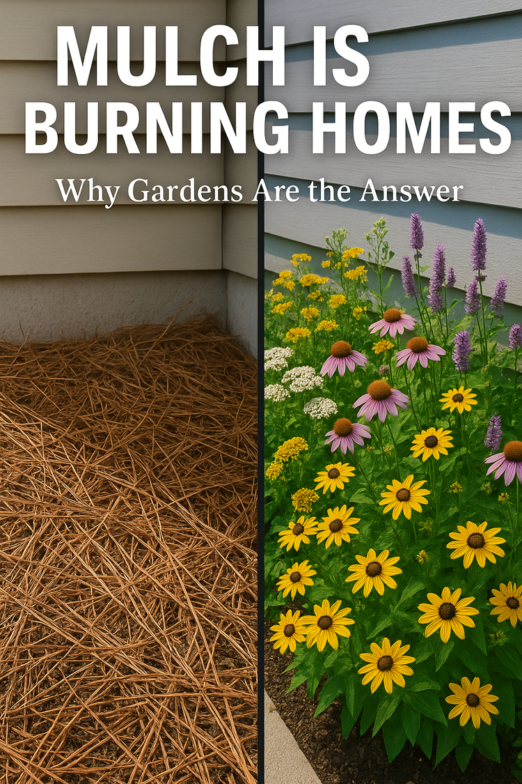Mulch Is Burning Homes — Why Gardens Are the Answer – Natchez Glen House